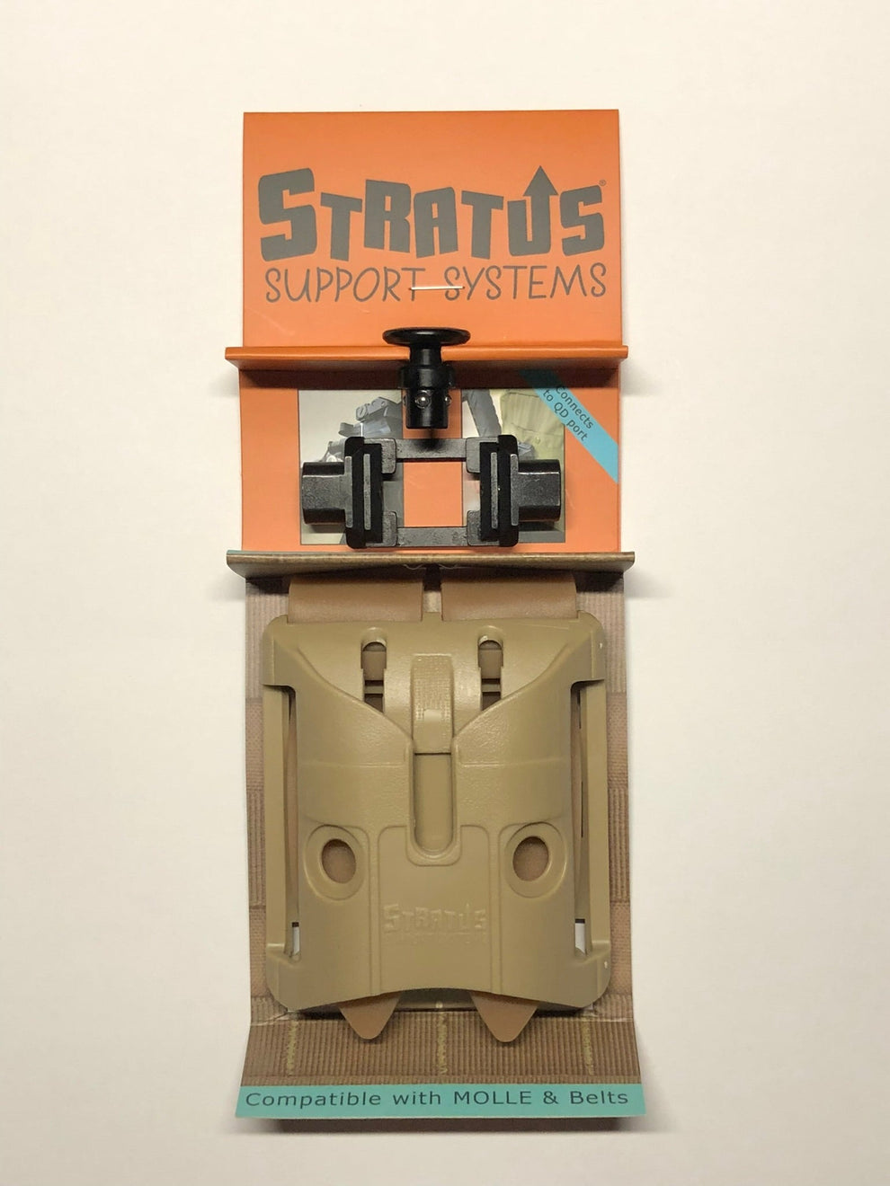 QD Pin Combo w Rail Clamp (GEN2 Holster, QD Pin & Picatinny Rail Clamp with side QD Ports ...